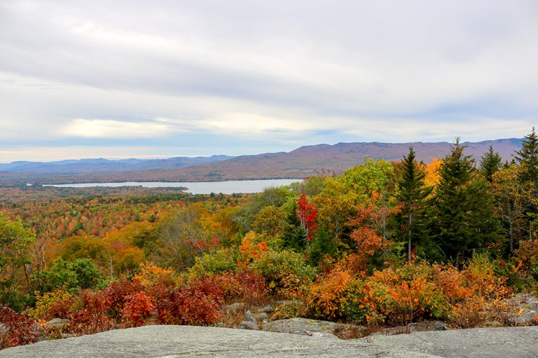 An Autumn Hike at the Scenic Center Hill Nature Trail in Mount Blue ...