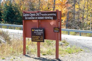 Visiting Quill Hill in the Rangeley Area of Maine During the Fall
